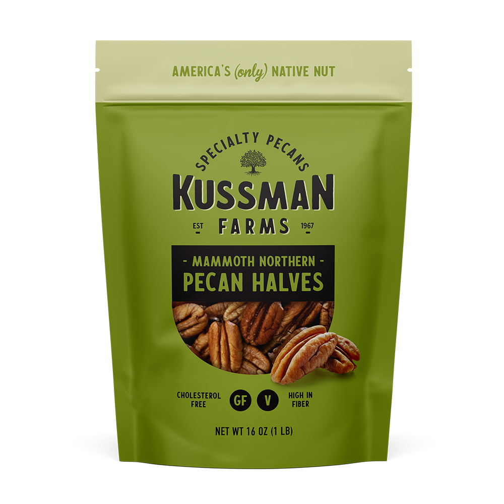 Raw Pecan Halves – Kussman Farms